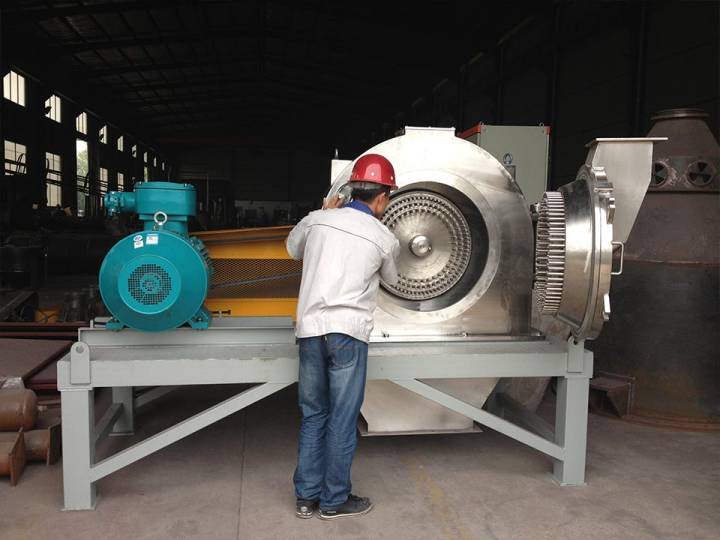 A chemical company in Ningxia province, methionine grinding production ...